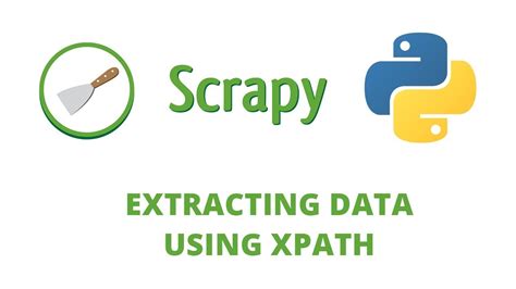 python scrapy tutorial 10 extracting data w xpath youtube