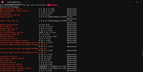 how to list installed packages in linux ostechnix