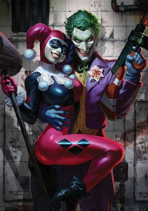 The Joker Harley Quinn Comics Artwork And Cosplay Movies And Tv