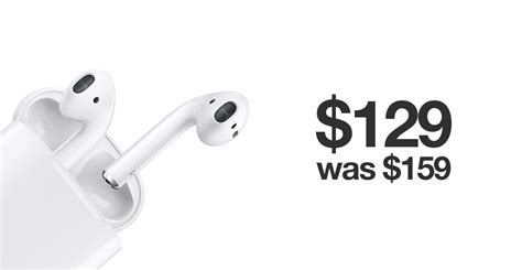 Latest Airpods Drop To Insanely Low Price Of 129 For Black Friday