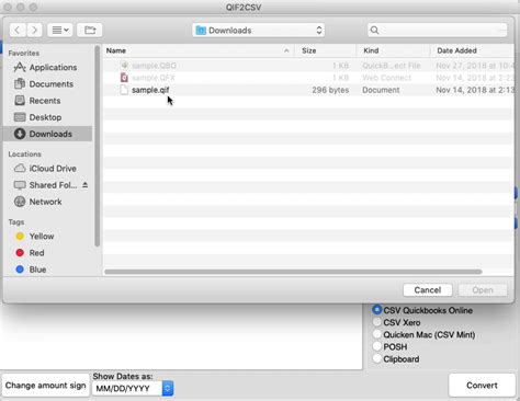 convert qif files to csv or excel format and import into excel xero