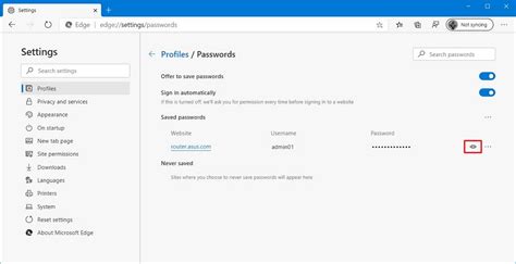 how to view saved passwords on microsoft edge pureinfotech