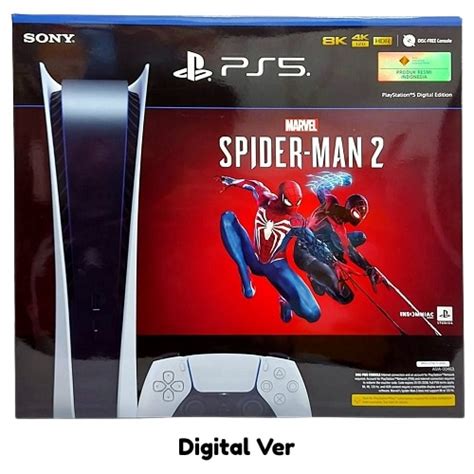 Playstation®5 Ps5 Digital Edition [marvels Spider Man Spiderman 2