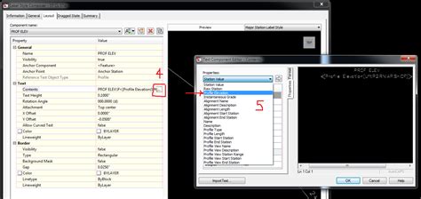 adding profile elevations to alignment labels autodesk community