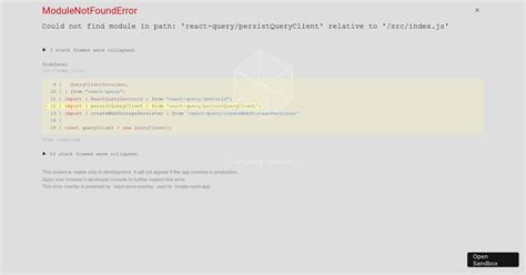 tanstack query basic codesandbox