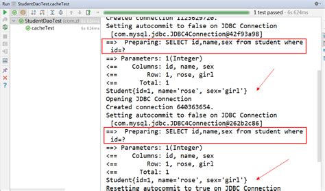 mybatis learning summary 4 mybatis caching and code