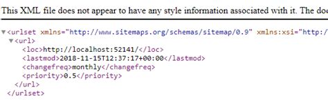 creating an xml sitemap our umbraco