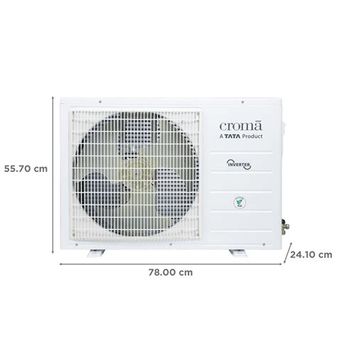 Buy Croma 5 In 1 Convertible 1 2 Ton 3 Star Inverter Split Ac With Dust