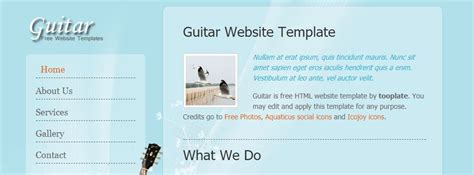 example html projects with source code