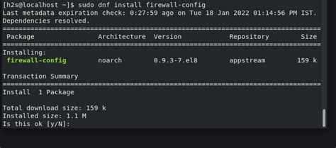 How To Install Firewalld Gui On Rocky Linux 8 Almalinux 8 Linuxshout