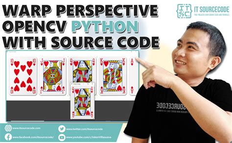 warp perspective opencv python with source code video 2021