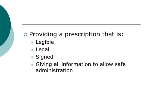 Ppt Safe Prescribing How To Avoid Prescribing Errors Powerpoint