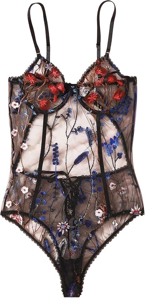Ubabamama Sexy Dessous Reizwäsche Set Erotik Reizwäsche Bodysuit