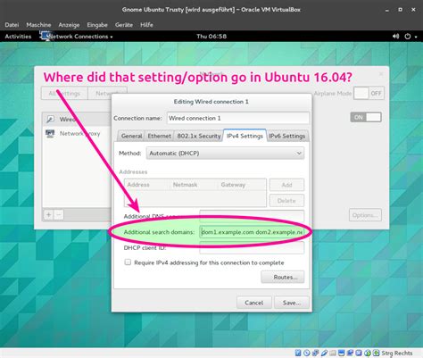domain search ubuntu config dumians