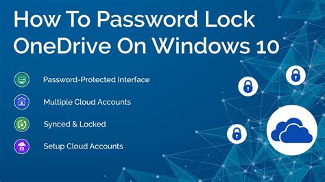 How To Password Lock Onedrive On Windows 10 Youtube