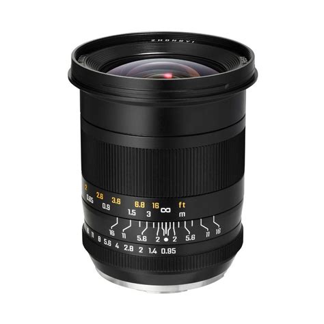 中一光学 Speedmaster 20mm F0 95 Asph 富士フイルムxマウント Aps C レンズ Speedmaster