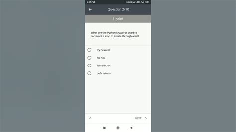 coursera python data structures chapter 8 quiz answers youtube