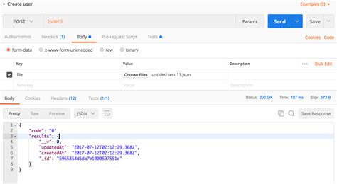 how to create json file in postman create info images