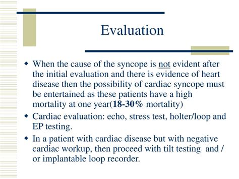 Ppt Syncope Powerpoint Presentation Free Download Id 597407