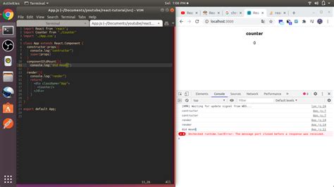 reactjs why is console log logging twice inside contructor and render