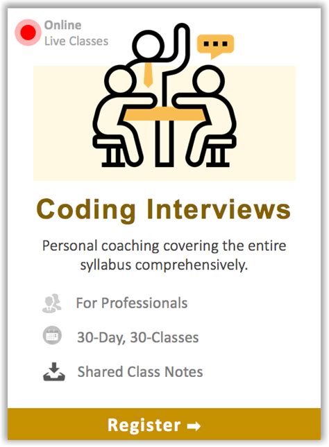 online coding interview preparation courses ritambhara technologies