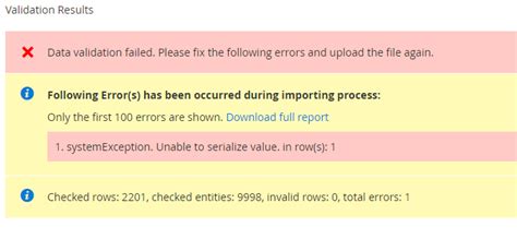 magento2 2 systemexception unable to serialize value in row s 1
