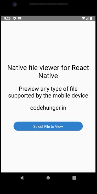 react native file system access codehunger blog react native