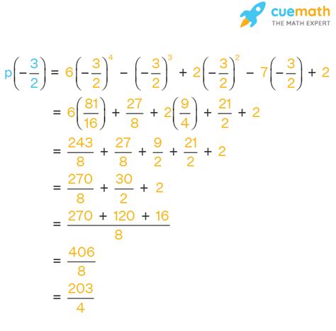 Remainder Theorem Polynomials Statement Proof Examples En