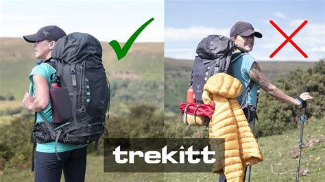 How To Pack Your Rucksack Correctly Youtube