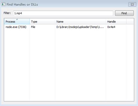 node js nodejs don t close file handle on windows stack overflow