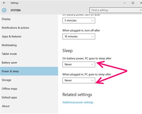 How To Set Windows 10 To Never Sleep Mode