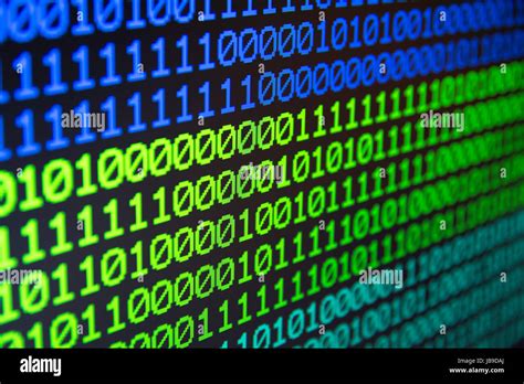 binary matrix computer data code seamless background