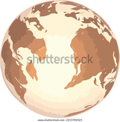3d Earth Map Vector Illustration Holographic Stock Vector Royalty Free
