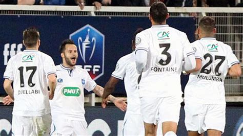 Coupe De France Auxerre Accède à La Finale En Battant Guingamp 1 0