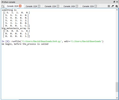 python the anaconda prompt freezes when i run code with numba s jit