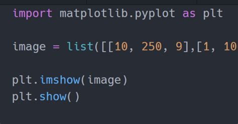 python matplotlib pyplot imshow 산을 붉게 물들이는 꽃