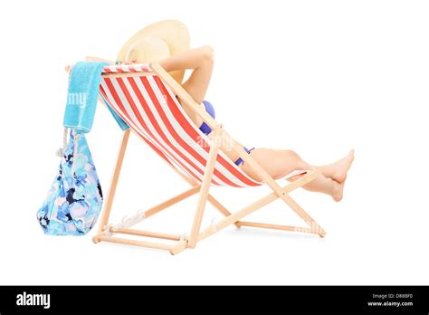Porter Un Maillot De Bain Bikini Banque De Photographies Et Dimages à