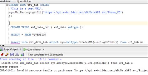 how to insert xml data into oracle table using java