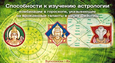 Комбинации которые могут указывать на способности в ведической астрологии