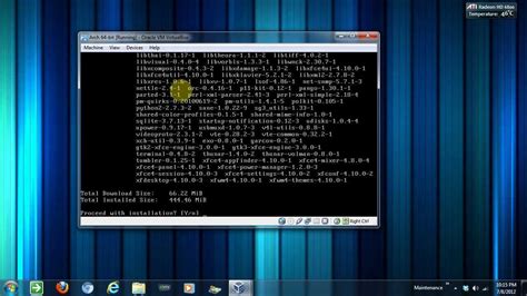 virtualbox install arch linux 3 of 4 youtube