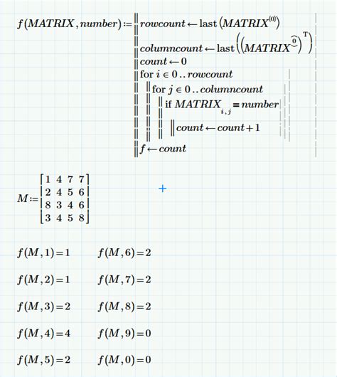 solved count values in a matrix ptc community