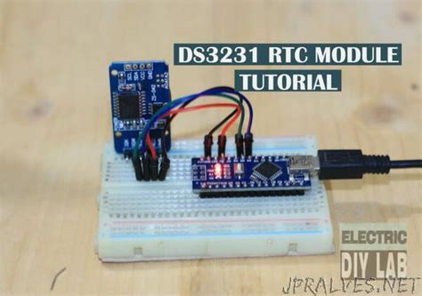 arduino real time clock rtc ds3231 module tutorial