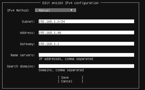 ubuntu 安装时subnet怎么填？