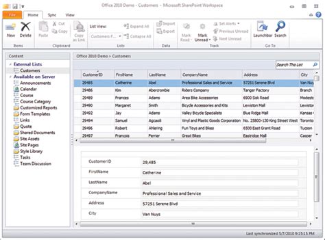 compléments office 3 solutions pour l accès aux données de sharepoint
