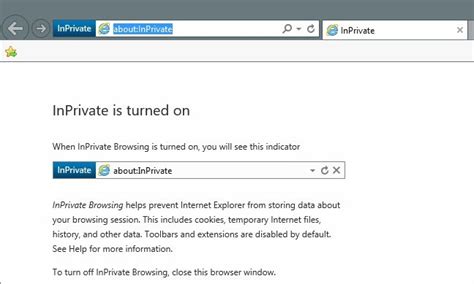 enable private browsing in ie 11 and microsoft edge