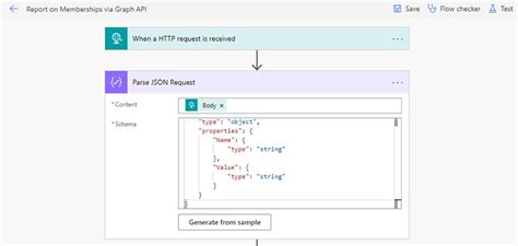 build a power automate flow using the graph api techtarget