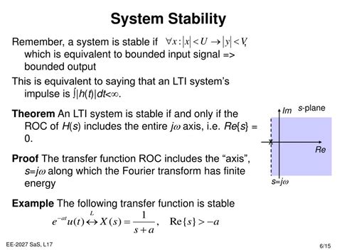 ppt lecture 17 continuous time transfer functions powerpoint