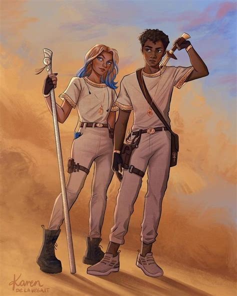 Sadie And Carter Kane By Kanendelavegart