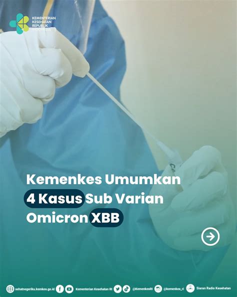 Kementerian Kesehatan Ri On Twitter Healthies Kasus Varian Xbb