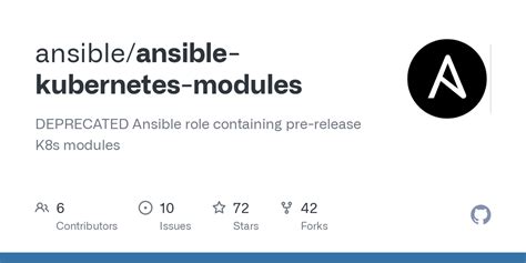 github ansible ansible kubernetes modules deprecated ansible role